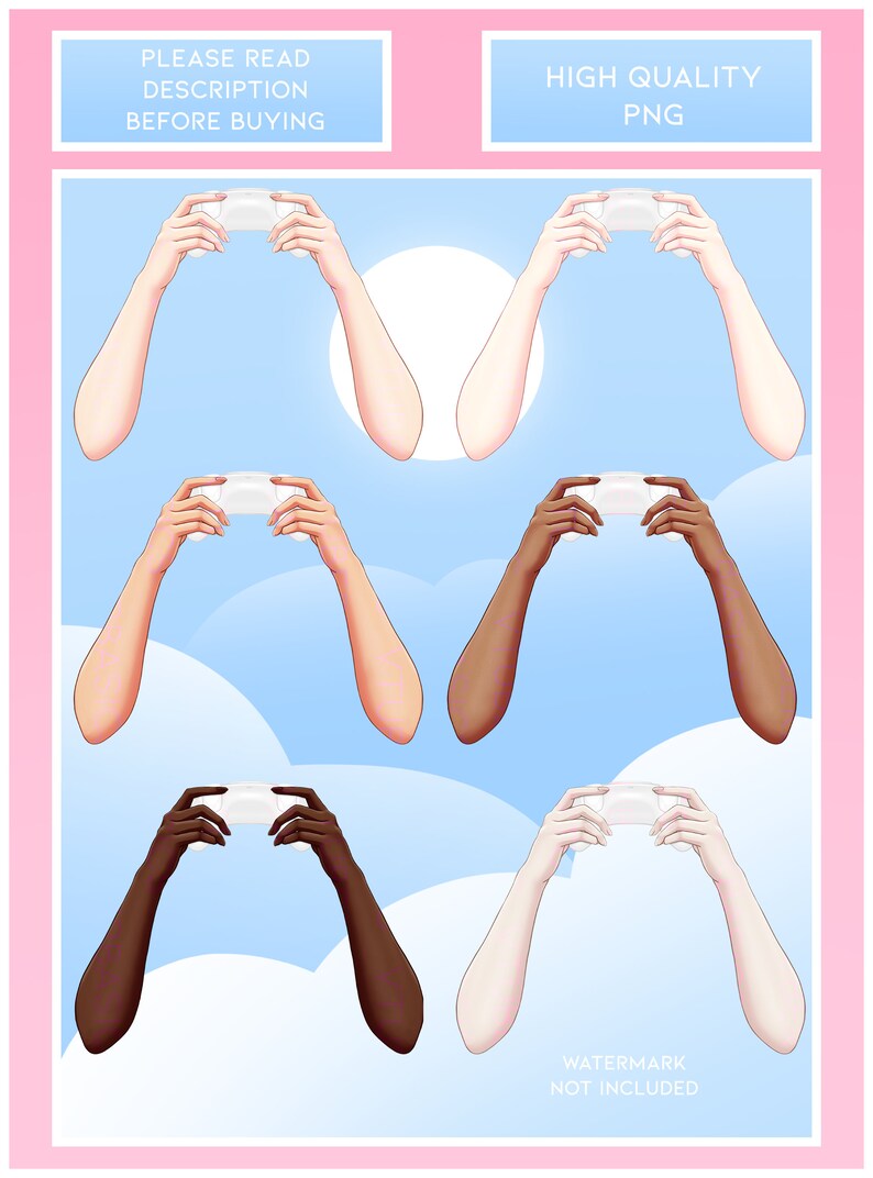 Gaming Controllers Black Pink White Vtuber Twitch - Etsy