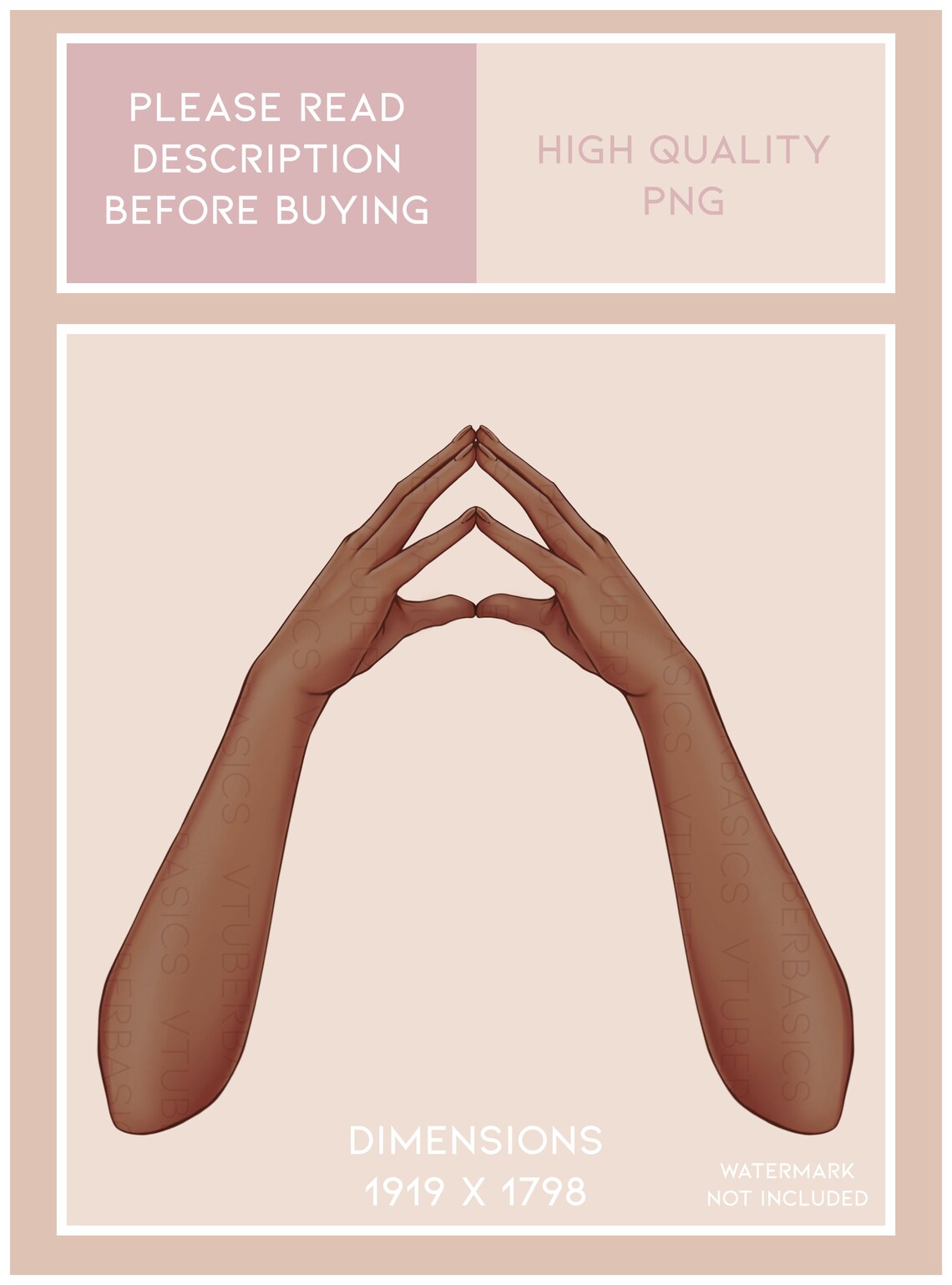 Evil Plans Vtuber Twitch Youtube Prop Asset Hands - Etsy