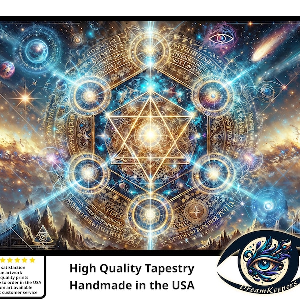 Sacred Geometry Wall Art - Etsy