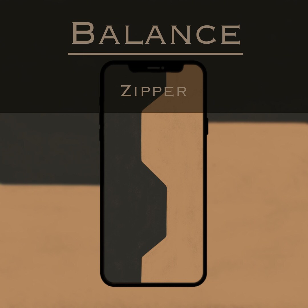 Balance| Zipper| Phone Wallpaper| 1080x1920 - Etsy