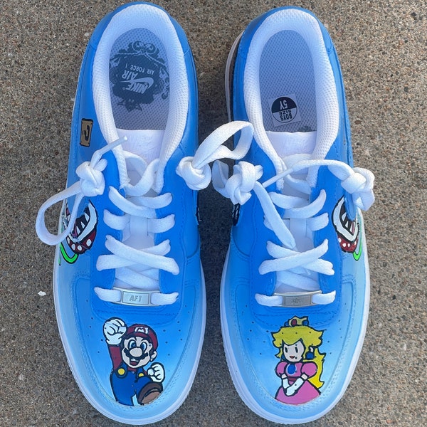 Mens Super Mario Shoes - Etsy