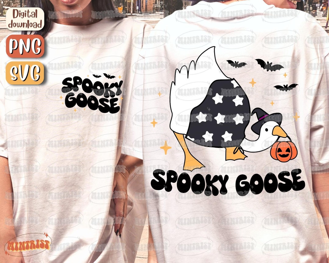 Spooky Goose Svg, Silly Goose Svg, Silly Goose on the Loose Club, in My ...