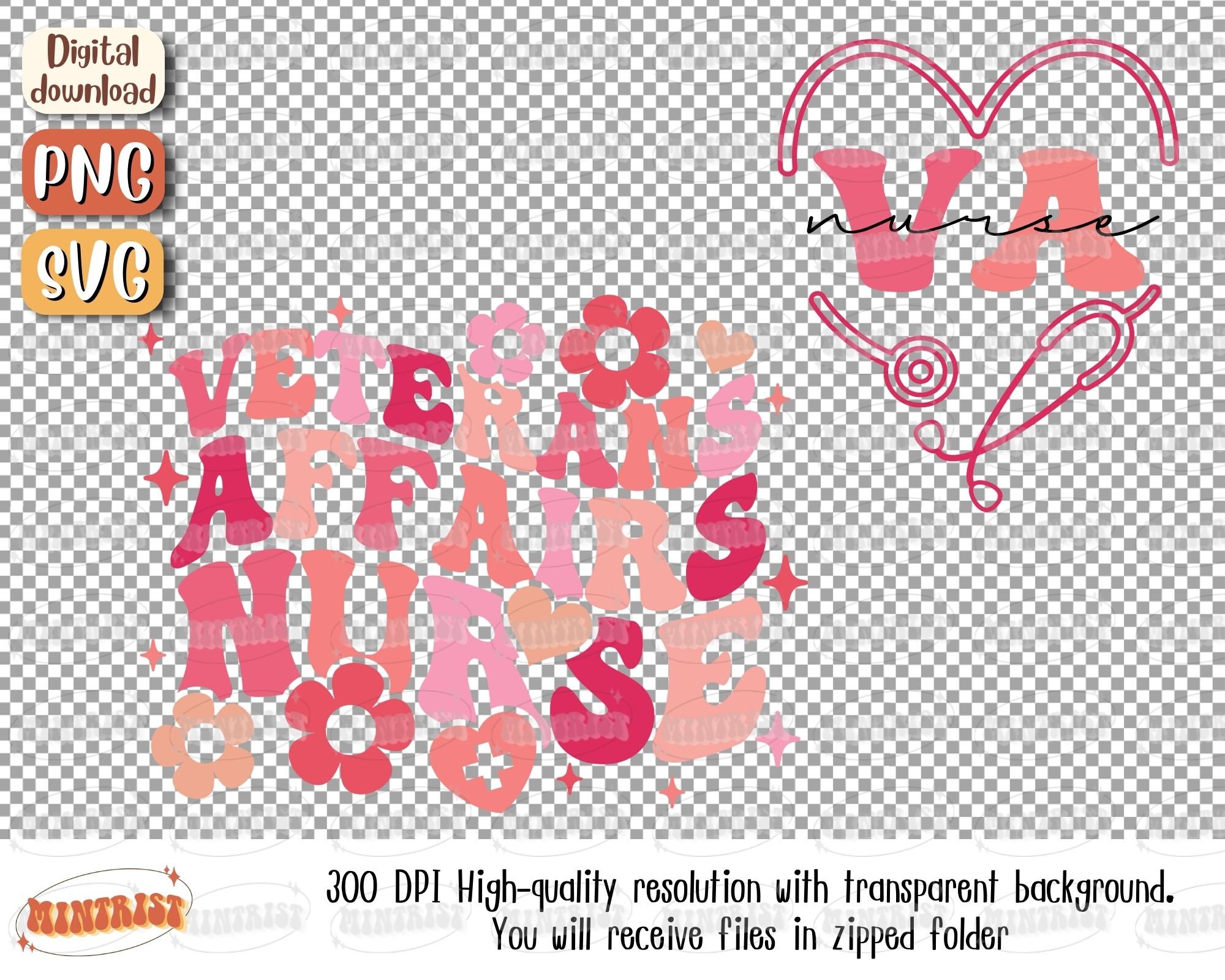 VA Nurse Svg, Veterans Affairs Nurse, Nurse Shirt Png, Files for Cricut ...