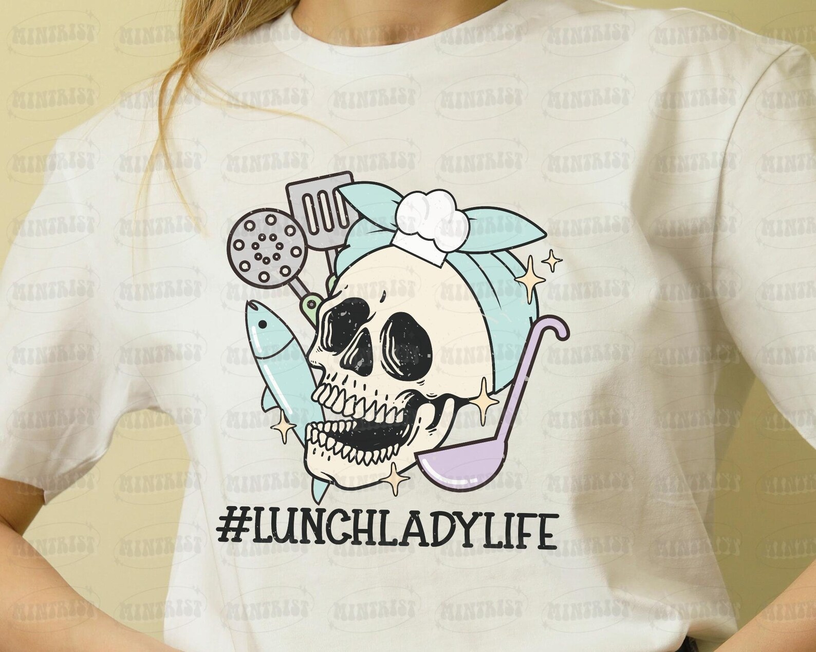 Lunch Lady Life Skeleton PNG, Chef Cooking Job, Skeleton Sublimation ...