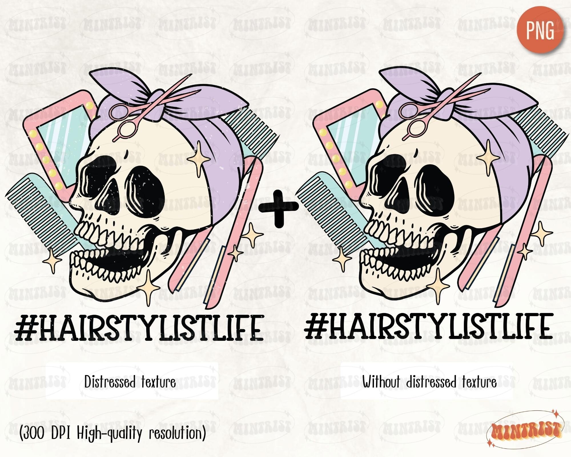 Hair Stylist Skeleton PNG, Hair Salon, Hair Barber, Skeleton ...