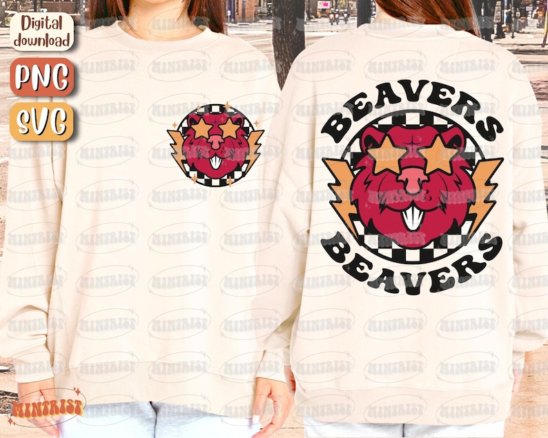 Beavers Mascot Svg, Beavers Svg, Beaver Pride, Beavers Football Png ...