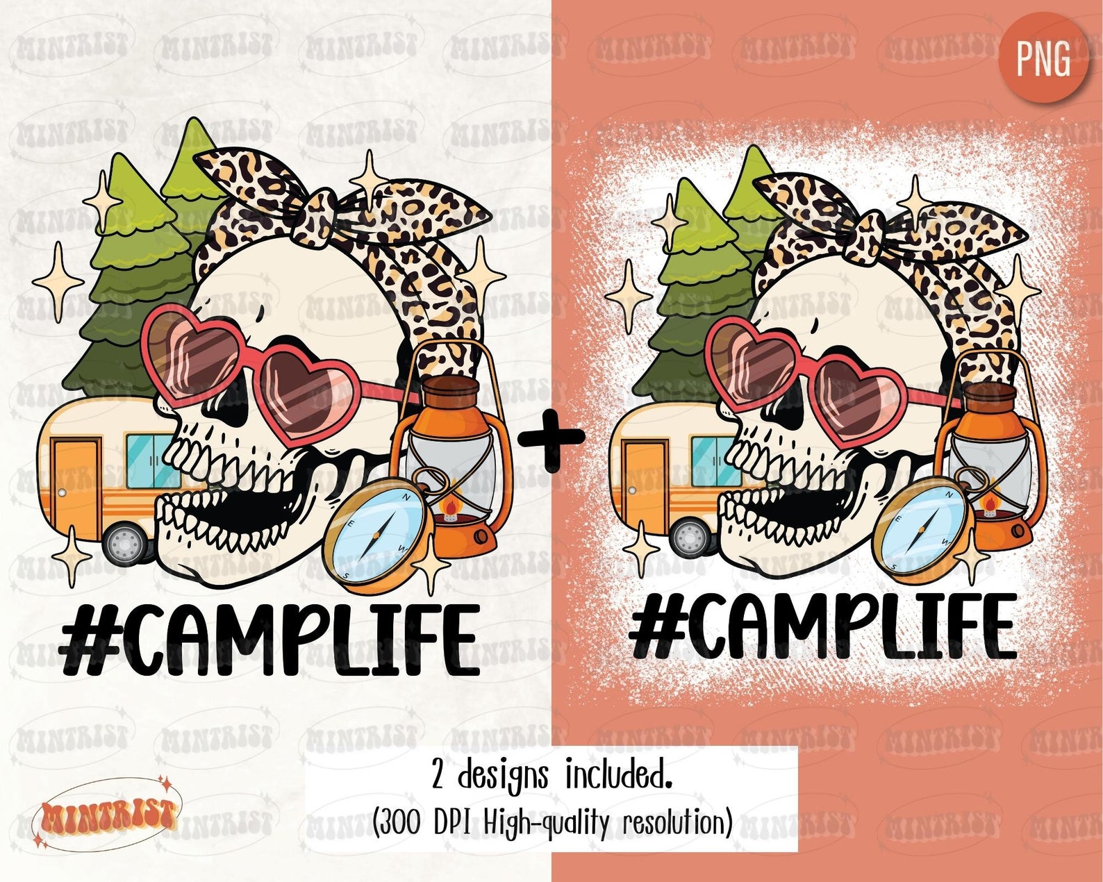 Camp Life Skeleton PNG, Funny Camping Skull Trip, Digital Download ...