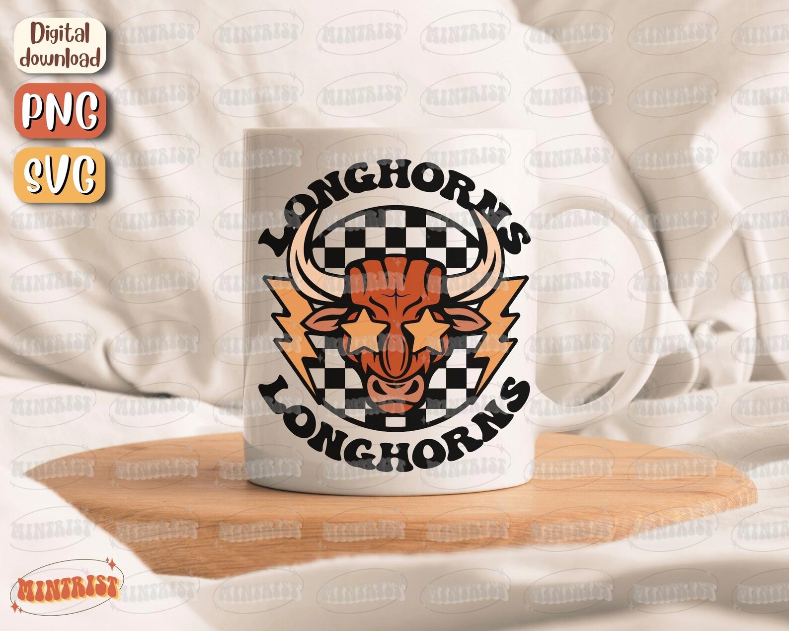 Longhorns Mascot Svg, Longhorns Svg, Mascot Png, Longhorn Football Svg ...