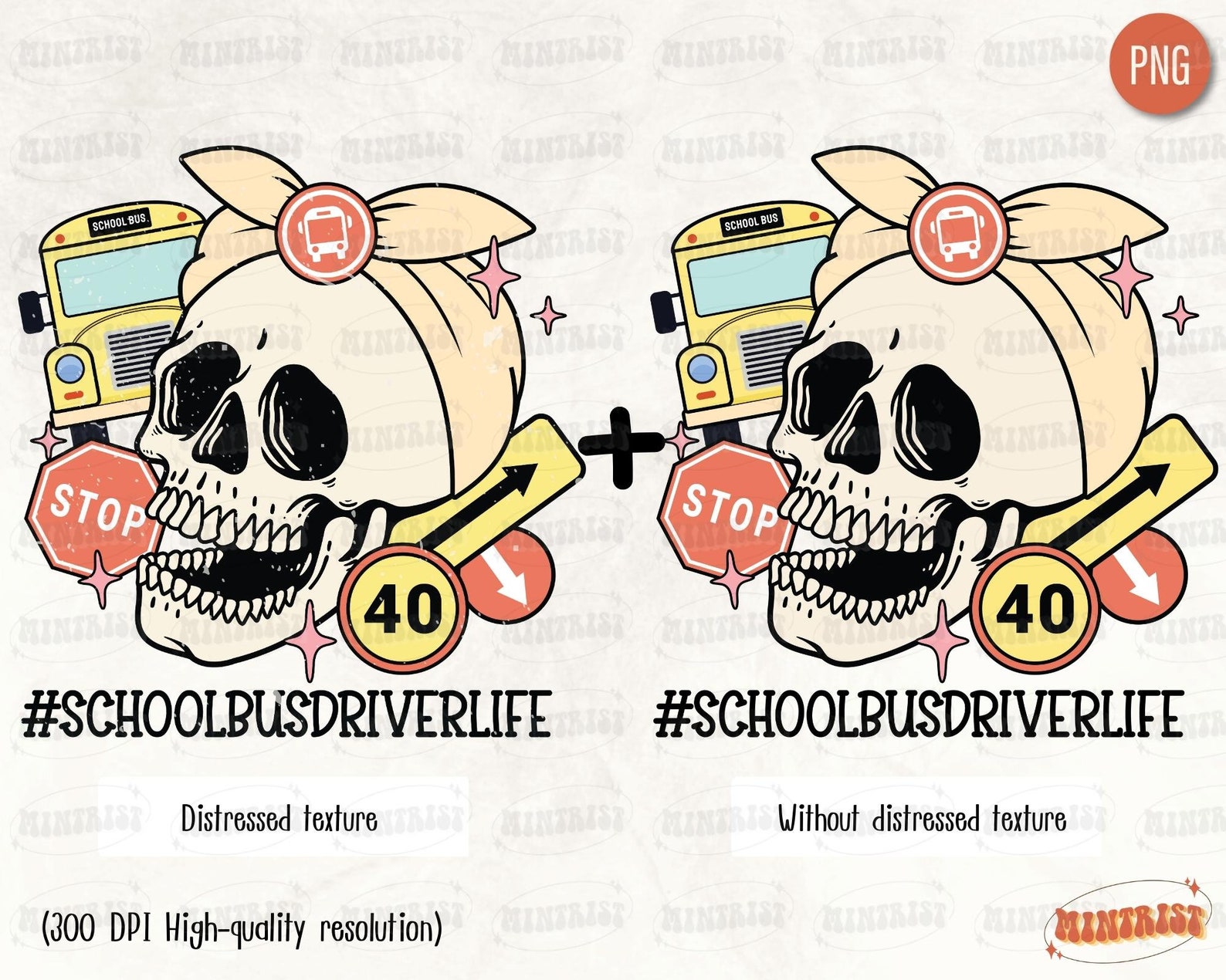 School Bus Driver Life Skeleton PNG Bus Driver Job Skeleton - Etsy