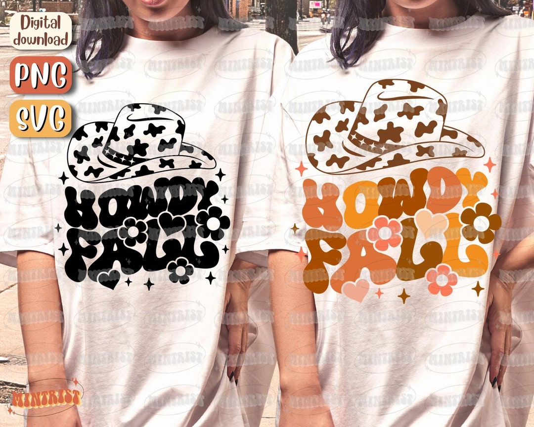 Howdy Fall Svg It's Fall Y'all Autumn Season - Etsy