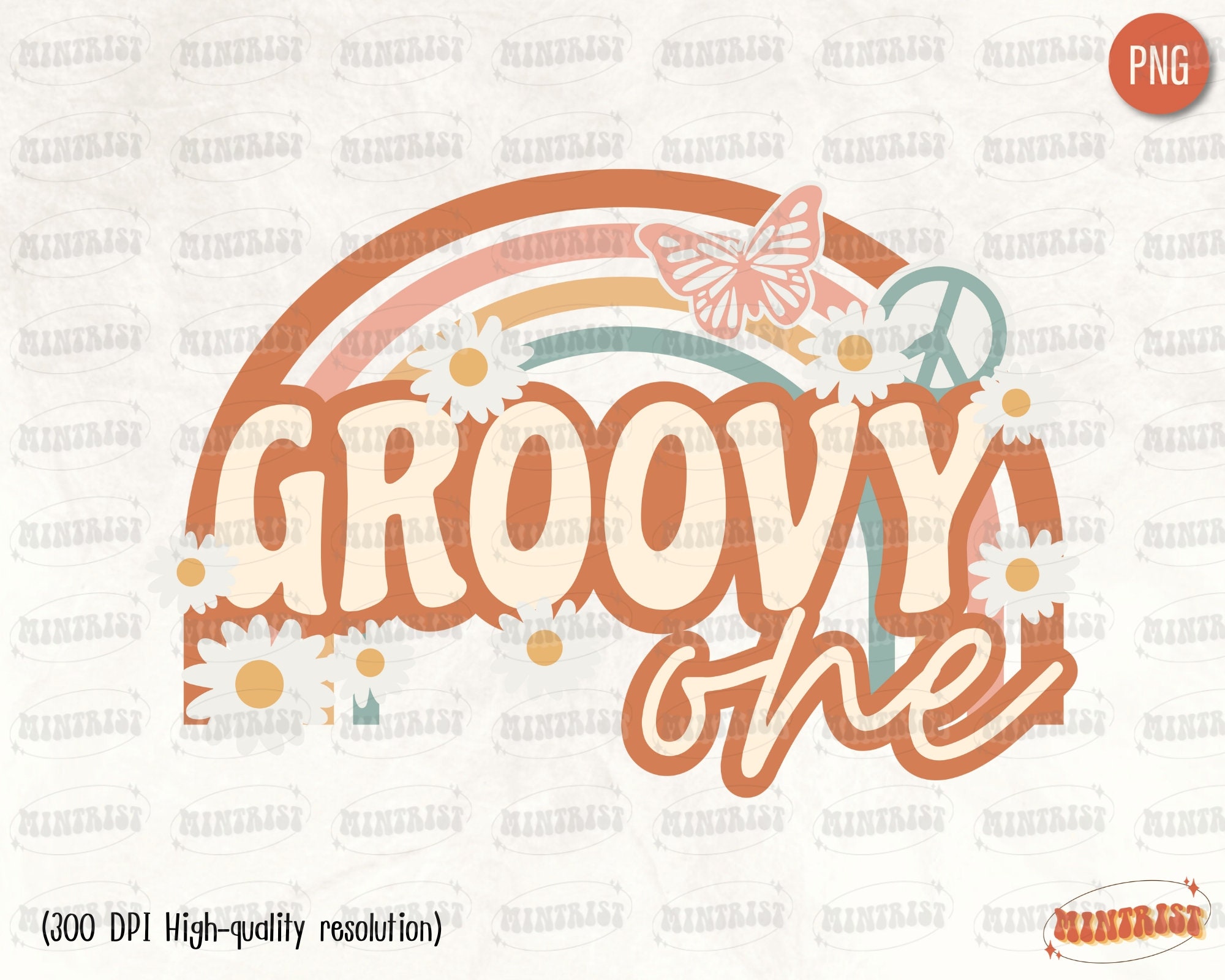 Retro Rainbow Groovy One PNG, 1st Birthday Groovy, Birthday Squad ...