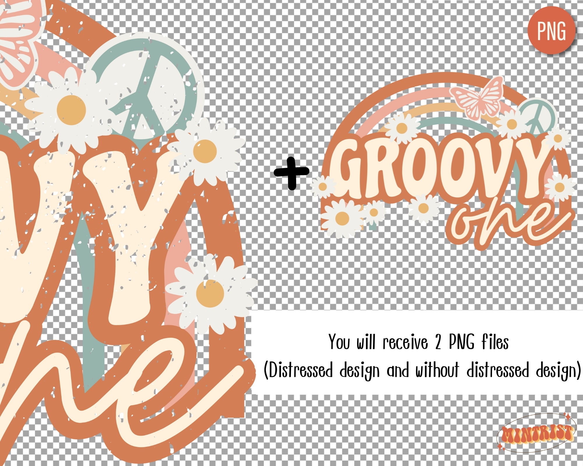 Retro Rainbow Groovy One PNG, 1st Birthday Groovy, Birthday Squad ...