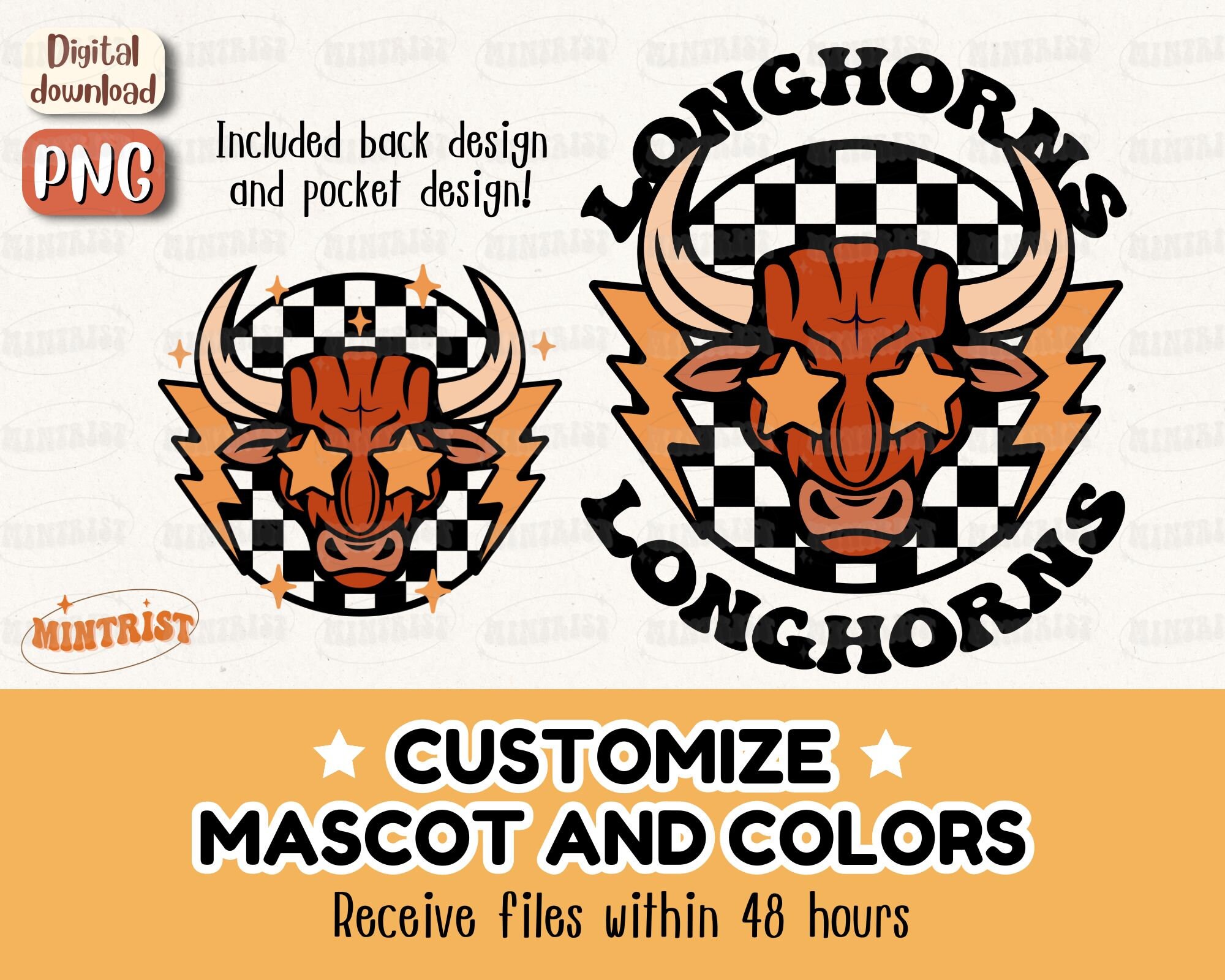 Custom Mascot PNG, School Spirit PNG, Custom Sport Mascot PNG, Custom ...