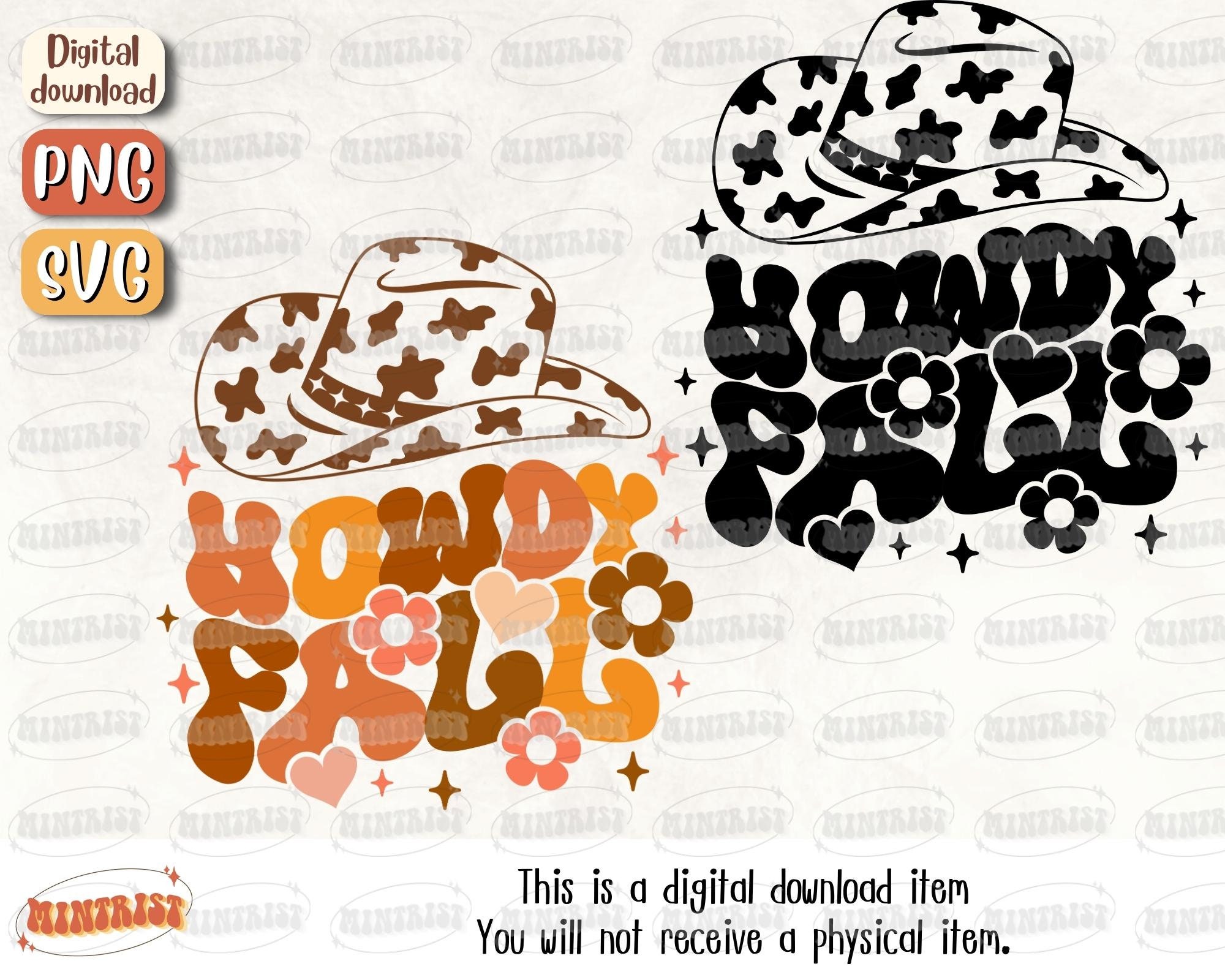 Howdy Fall Svg It's Fall Y'all Autumn Season - Etsy
