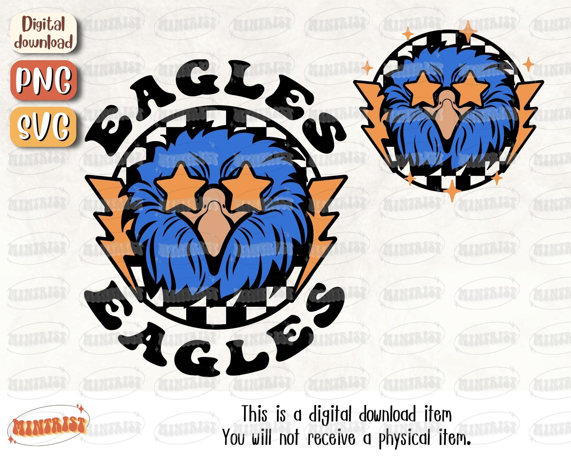 Eagles Mascot Svg, Eagles Svg, Eagles Png, Mascot Png, Eagles Football ...