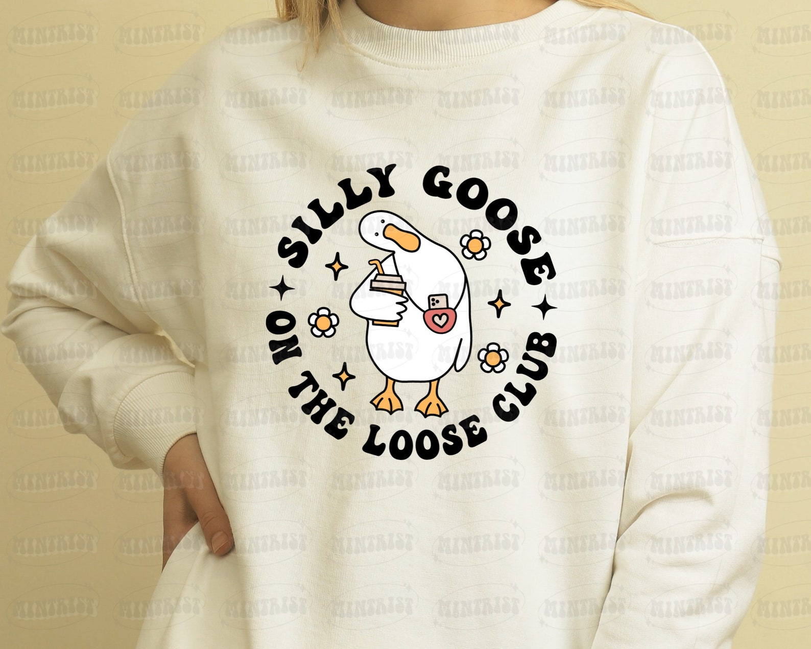 Silly Goose SVG PNG, Silly Goose on the Loose Club, Trendy SVG, in My ...
