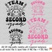 Team Second Grade Svg, Retro Smiley Face, Back to School Png, 2nd Grade ...