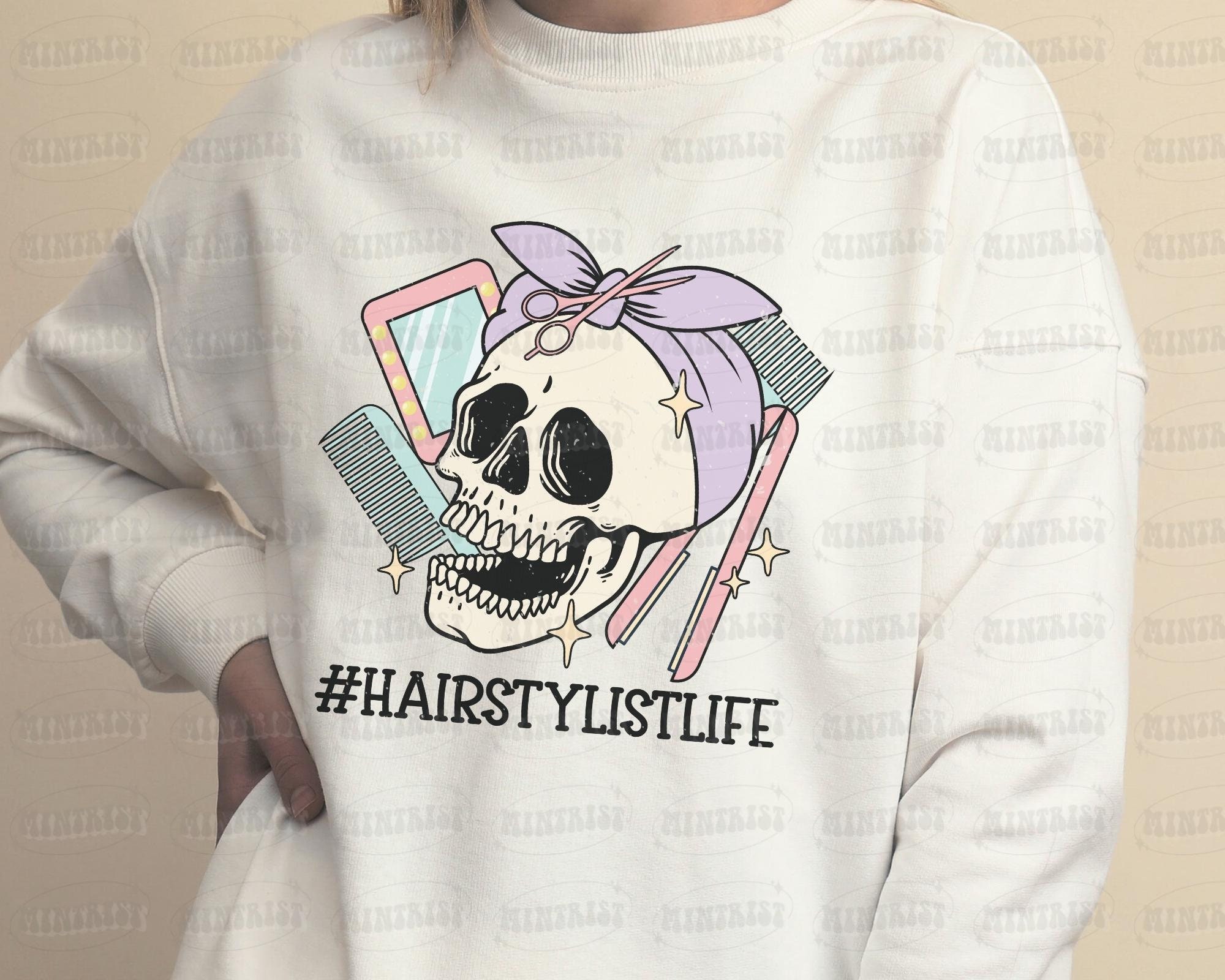 Hair Stylist Skeleton PNG, Hair Salon, Hair Barber, Skeleton ...