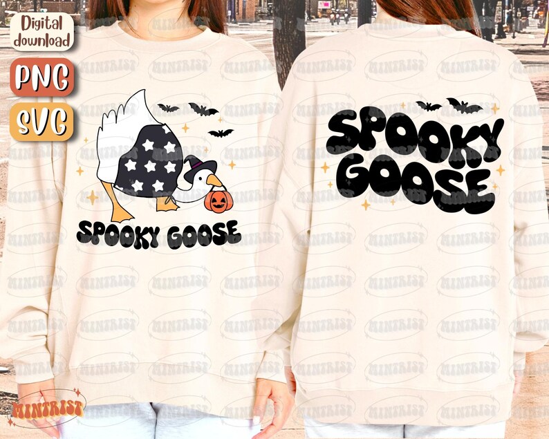 Spooky Goose Svg, Silly Goose Svg, Silly Goose on the Loose Club, in My ...