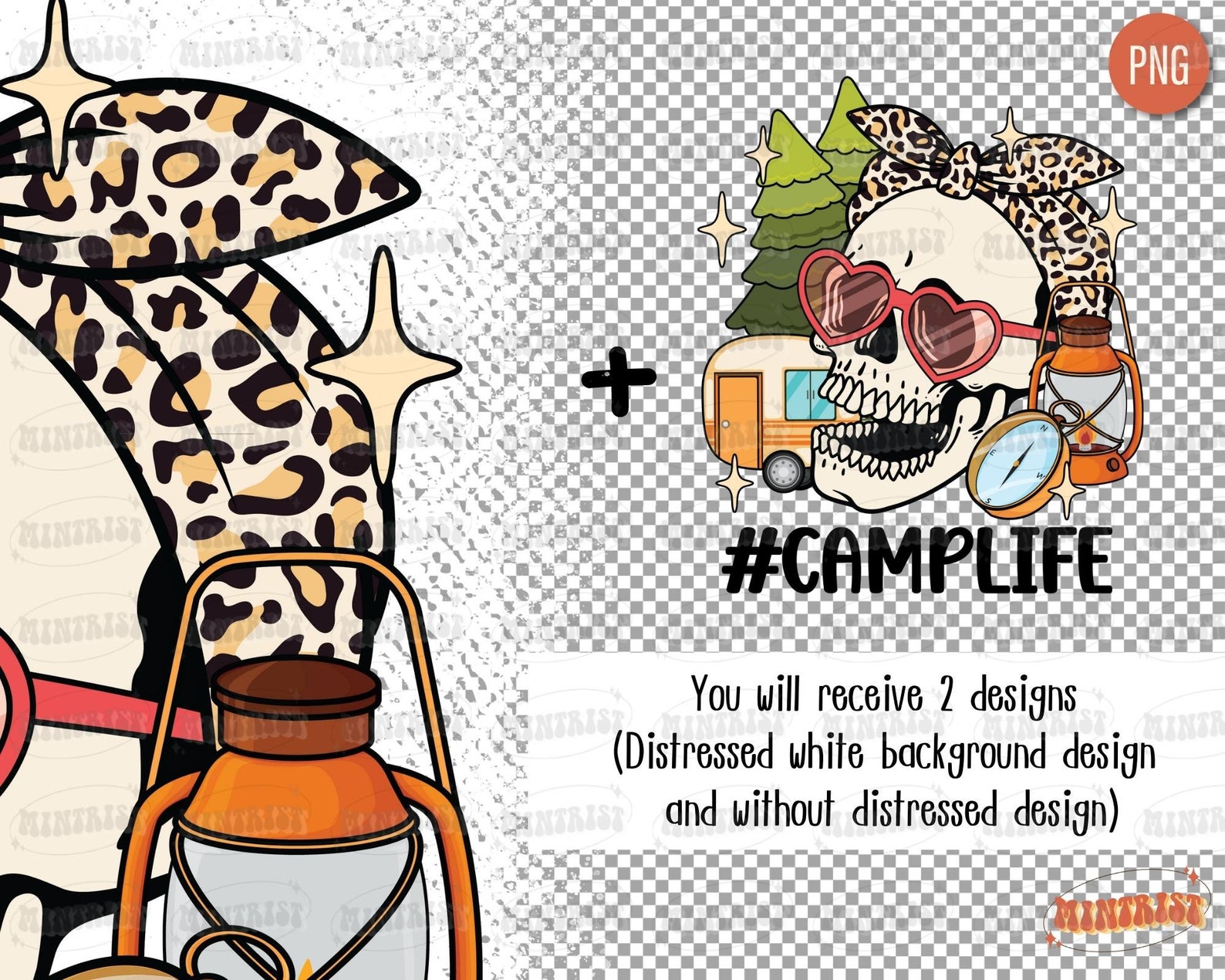 Camp Life Skeleton PNG, Funny Camping Skull Trip, Digital Download ...