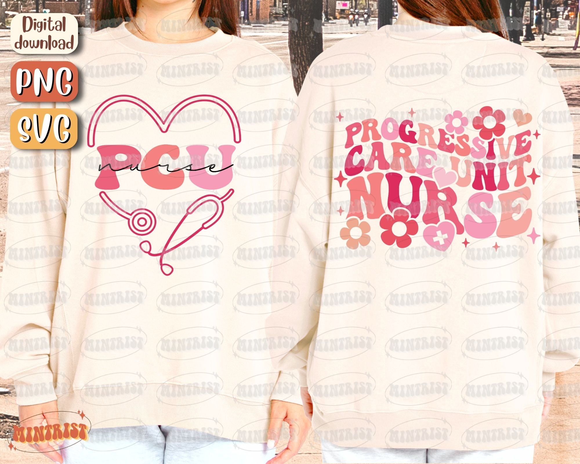 PCU Nurse Svg, Progressive Care Unit Nurse, Nurse Shirt Png, Files for ...