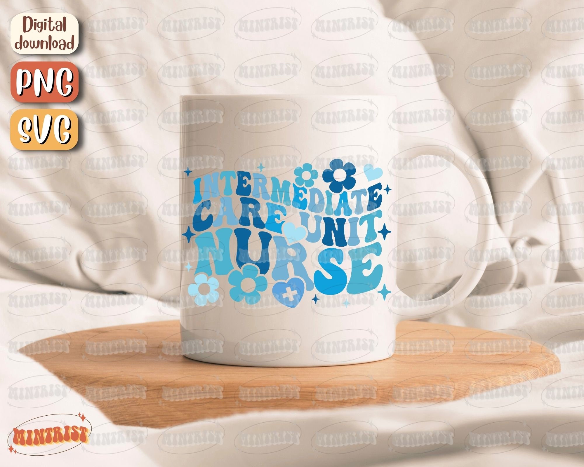 IMC Nurse Svg, Intermediate Care Unit Nurse, Nurse Png, Files for ...