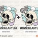 Lunch Lady Life Skeleton PNG, Chef Cooking Job, Skeleton Sublimation ...