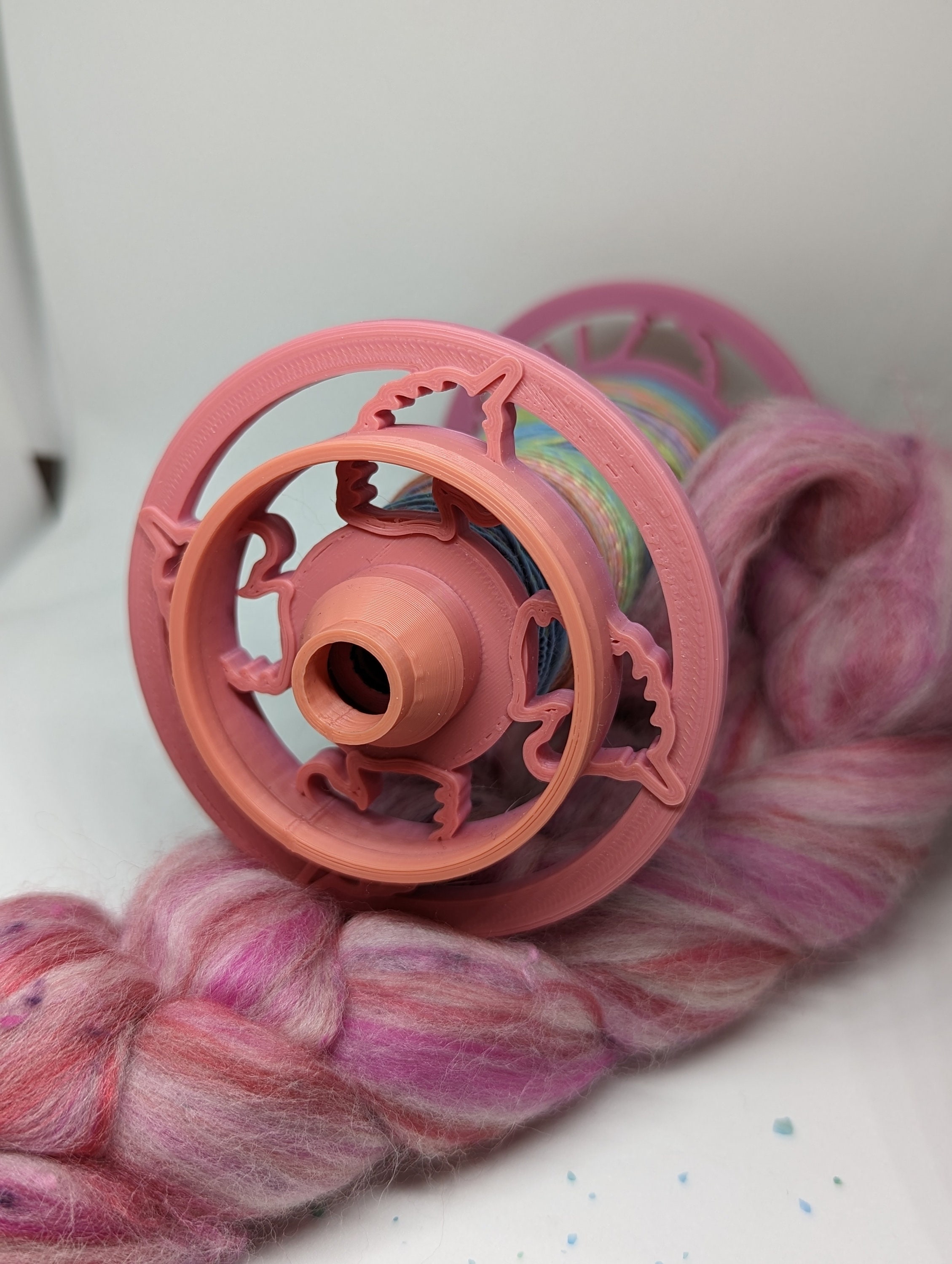 Unicorn Themed Bobbin for Spinning Wheels any Wheel - Etsy