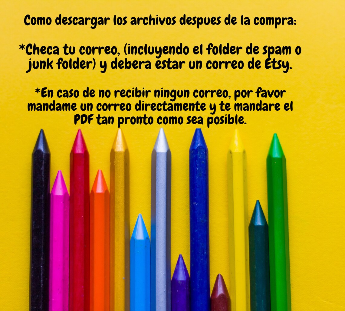 Worksheets to Learn Colors in English / Children / 8.5 X 11 in 4 Sheets ...