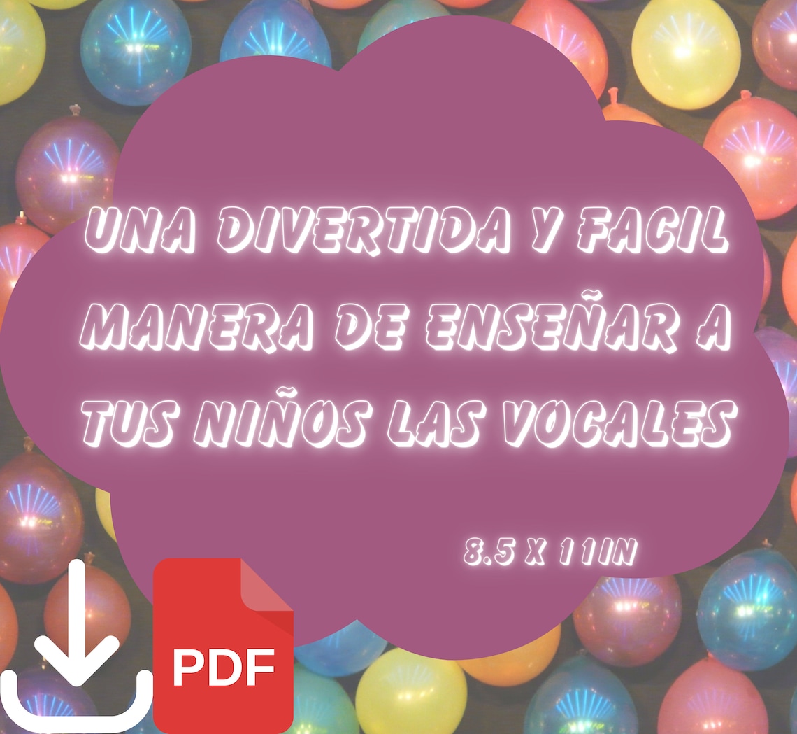 Worksheets to Learn the Vowels 5 Sheets T/8.5 X 11 in , Spanish for ...
