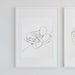 Double Trouble, Twin Babies Line Drawing, Nursery Prints, Baby Decor ...