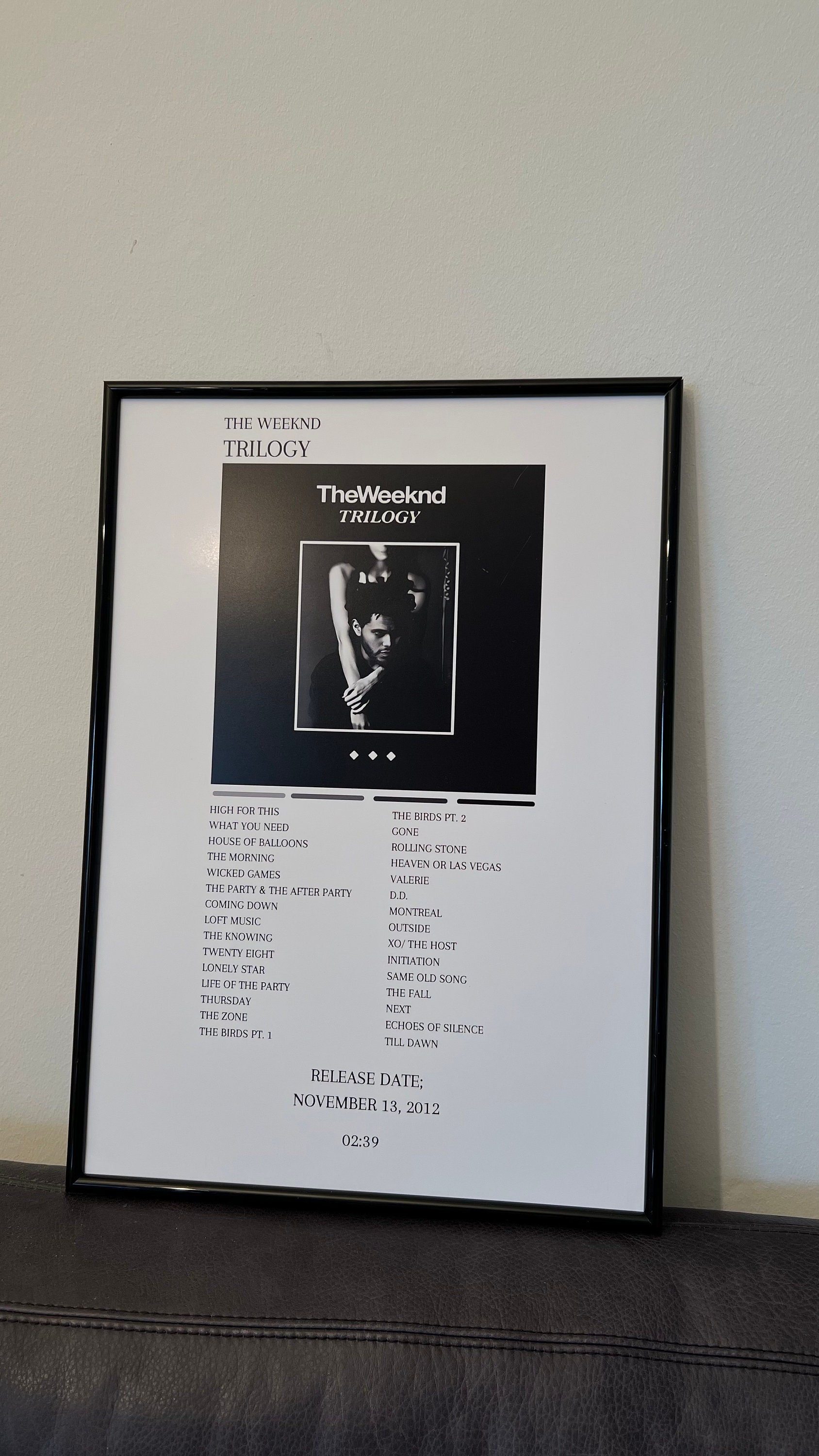 Trilogy the Weekend Poster - Etsy