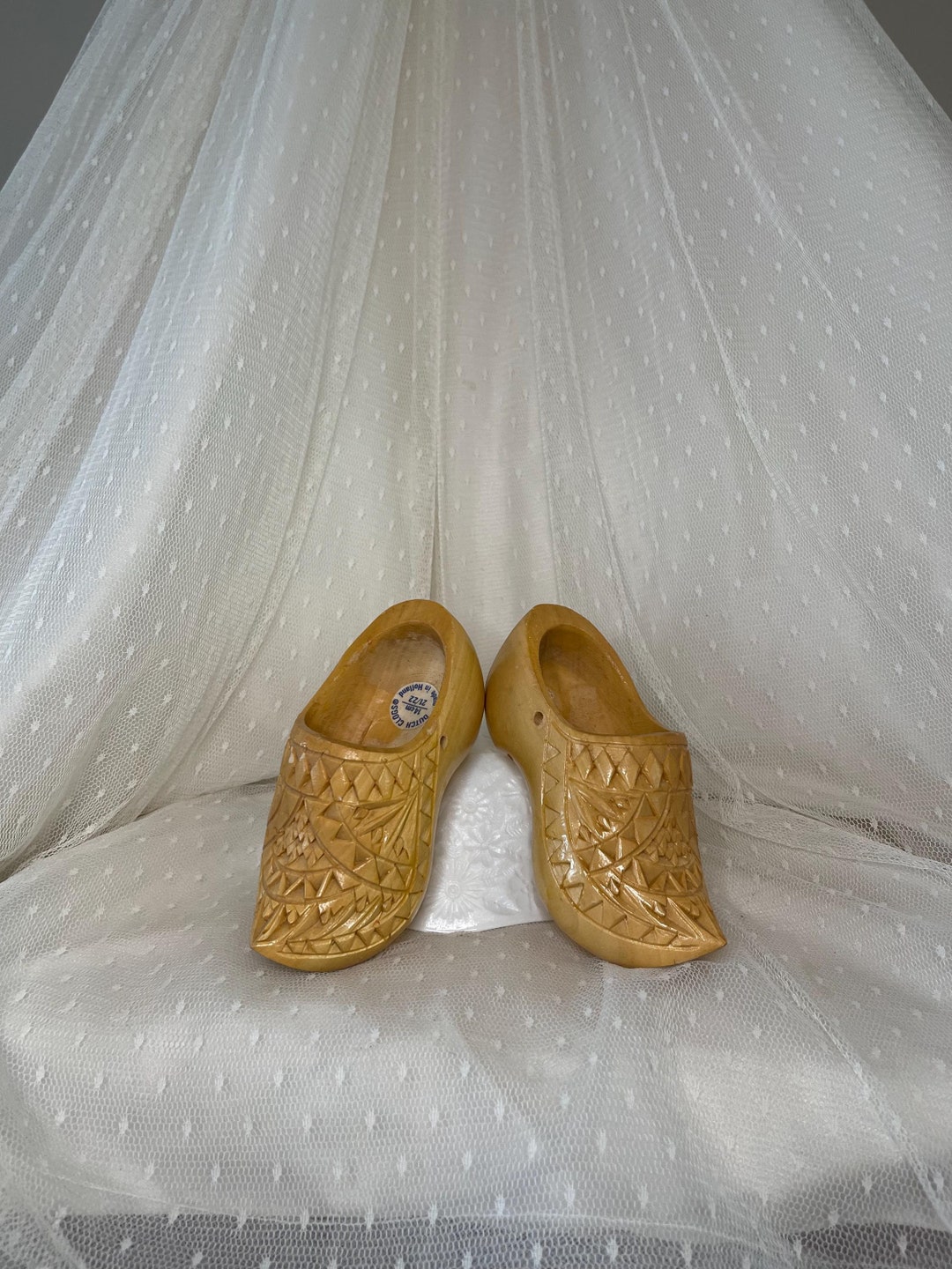 Danish Hand Carved Wooden Clogs Vintage - Etsy