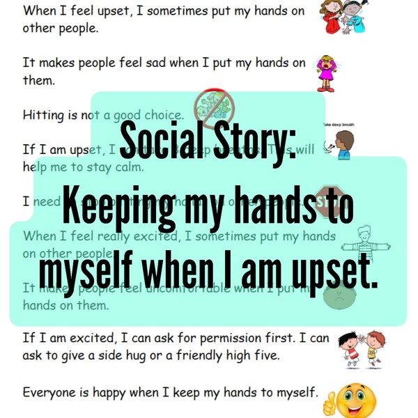 Social Story - Etsy