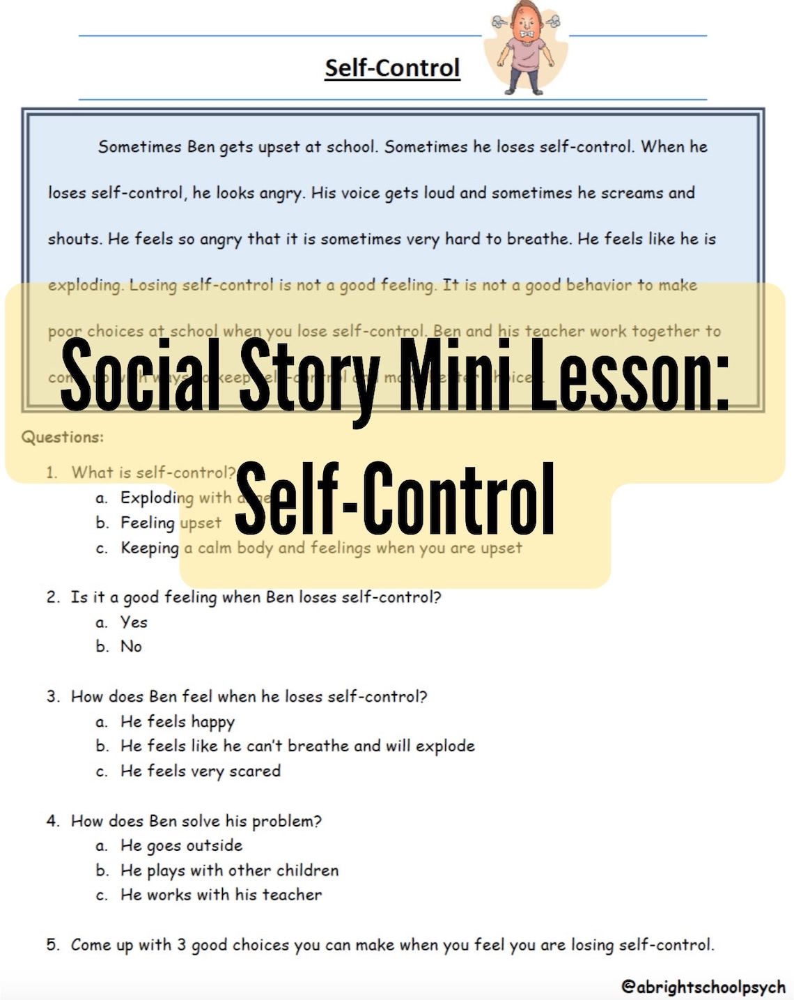 Instant Download, Social Stories, Social Stories for Autism, Special ...