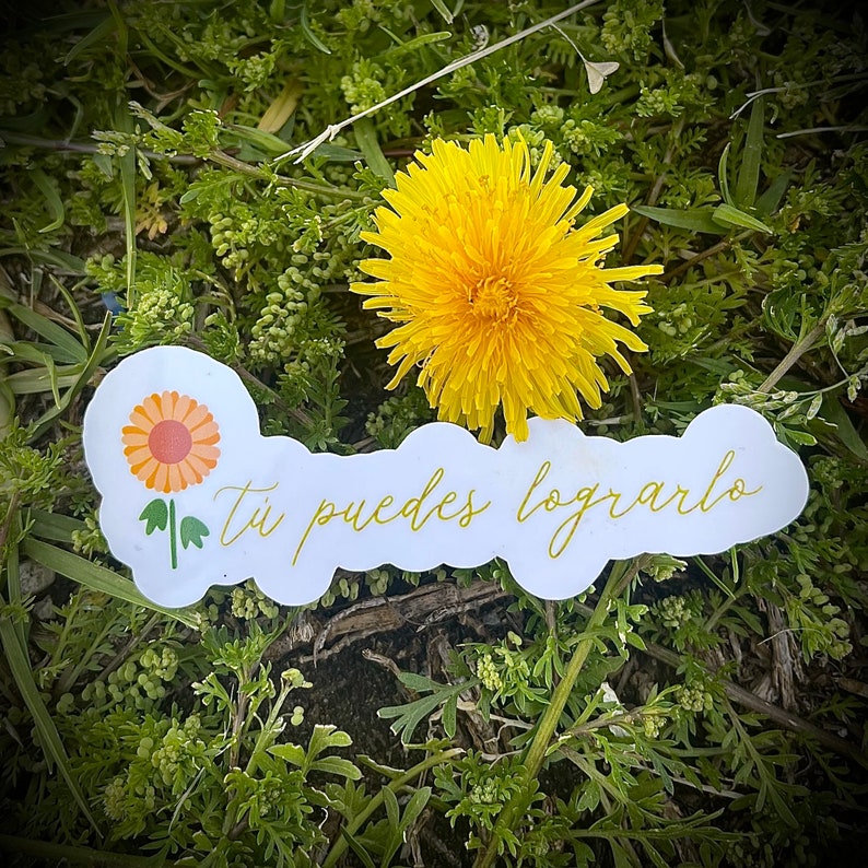 Tu Puedes Lograrlo Sticker you Can Do It - Etsy