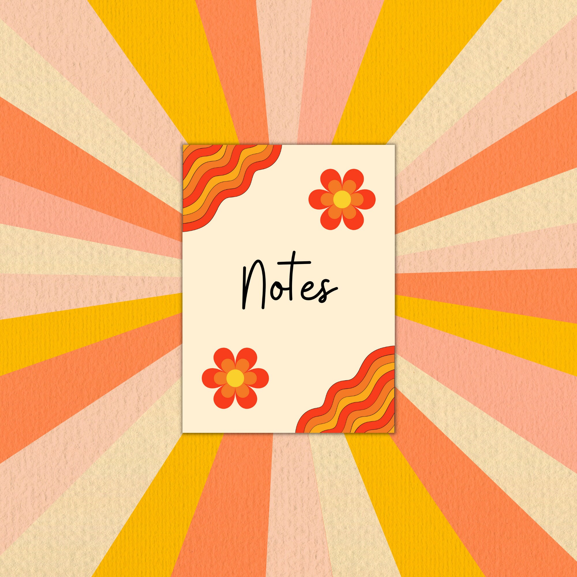 Retro Notes and Study Planner College Study Planner College Note Taking ...