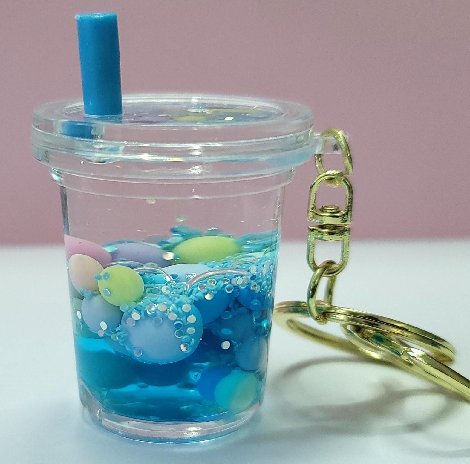 Boba Tea Keychain | Bubble Tea Keychain| Shaker Keychain | Drink ...