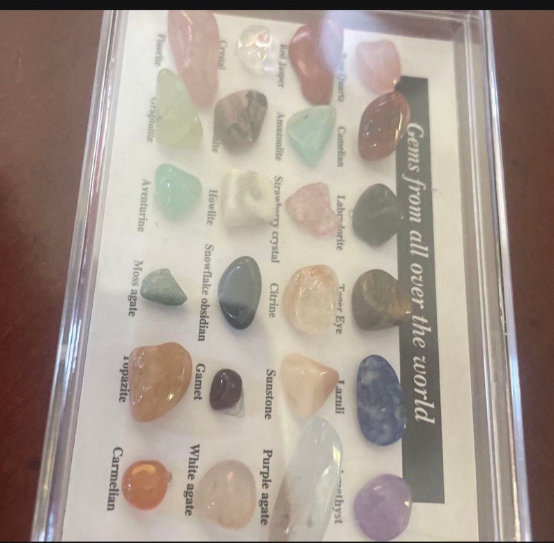 Gemstone Collection From Around the World - Etsy
