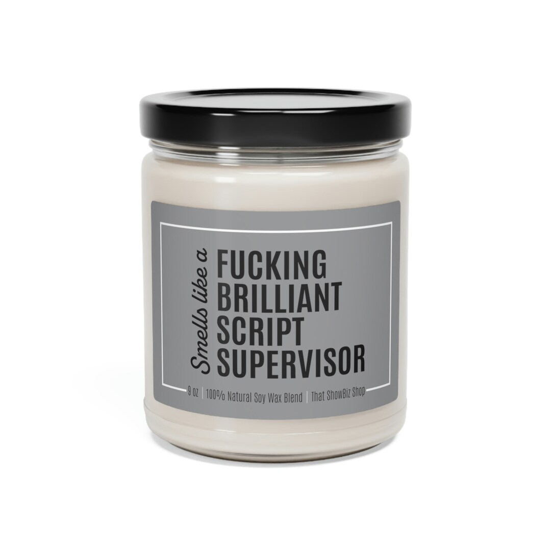 Script Supervisor Gift, Script Continuity Manager, Fucking Brilliant ...