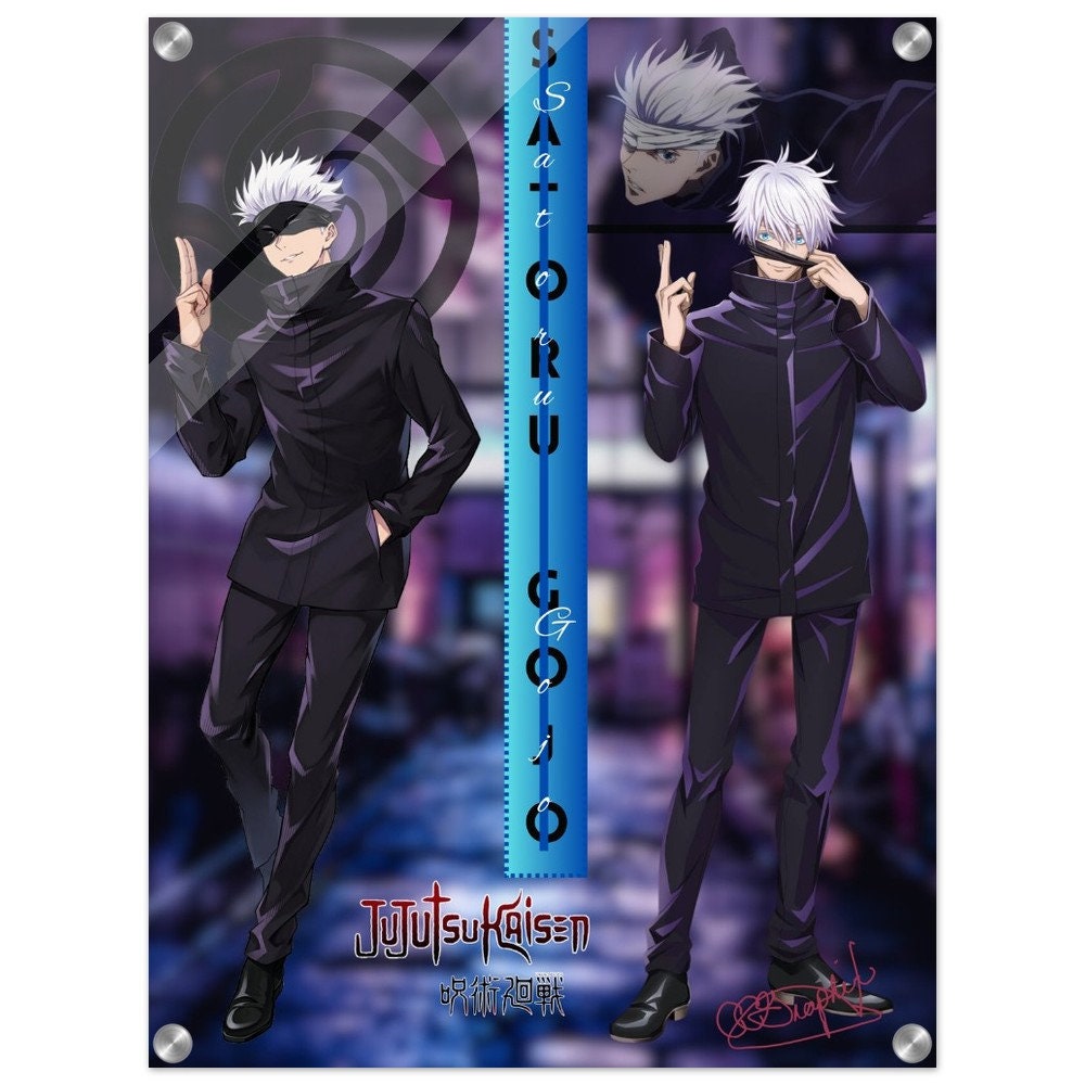 Satoru Gojo Acrylic Print - Etsy Ireland