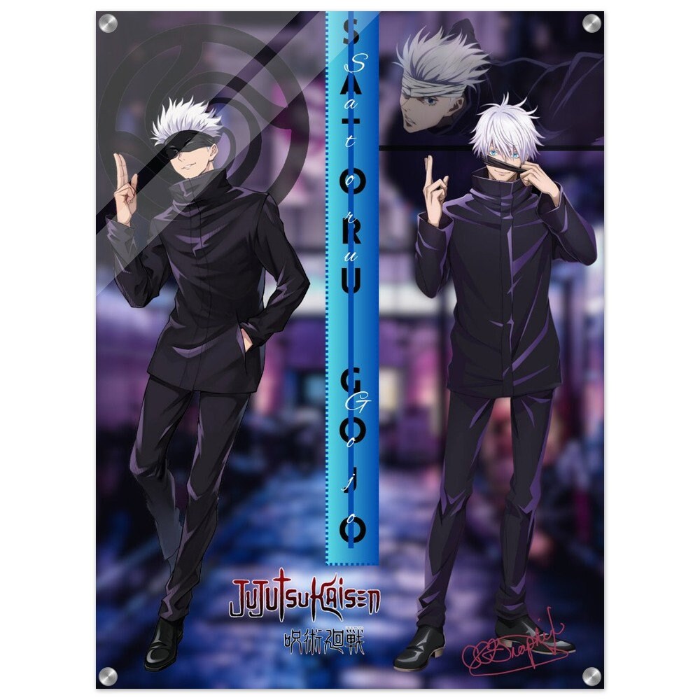 Satoru Gojo Acrylic Print - Etsy Ireland