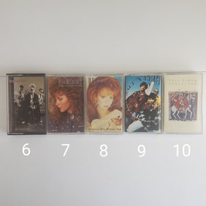 Vintage 90s Cassette Tapes: Rock, Rap, Hip-hop Full Albums - Etsy