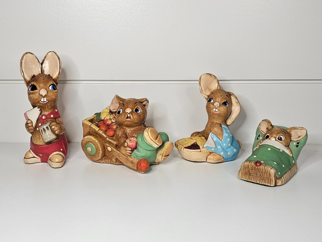 Vintage Pendelfin Bunny Figurine: 1970s-80s England, Your Choice - Etsy