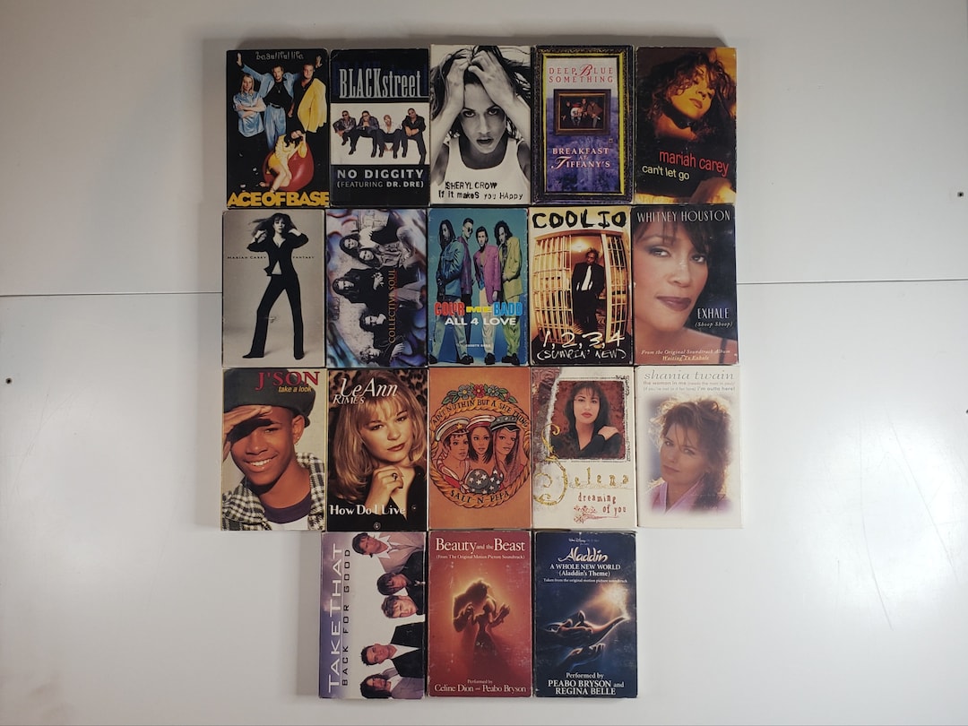 Singles Cassette Tapes Vintage From the 1990's ( Your Choice ...