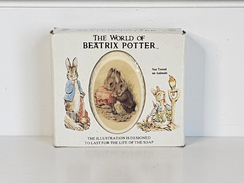 The World of Beatrix Potter Peter Rabbit Illustrated Soap. Souvenir ...