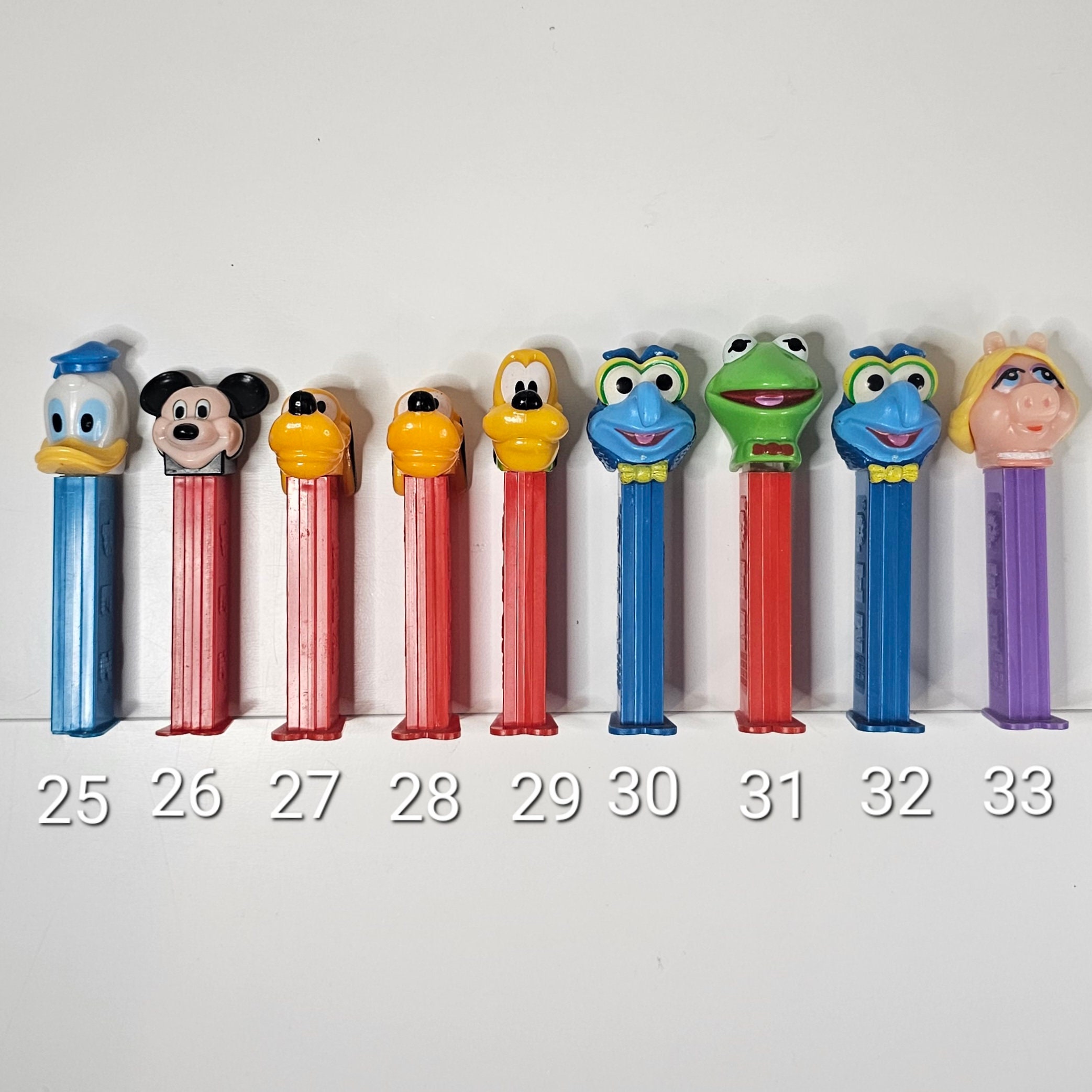 Vintage Pez Despensers 1980s-1990's | Vintage Candy Dispensers | Vintage Toys | - Etsy