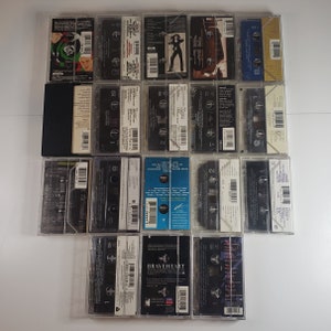Vintage 90s Cassette Tapes: Rock, Rap, Hip-hop Full Albums - Etsy