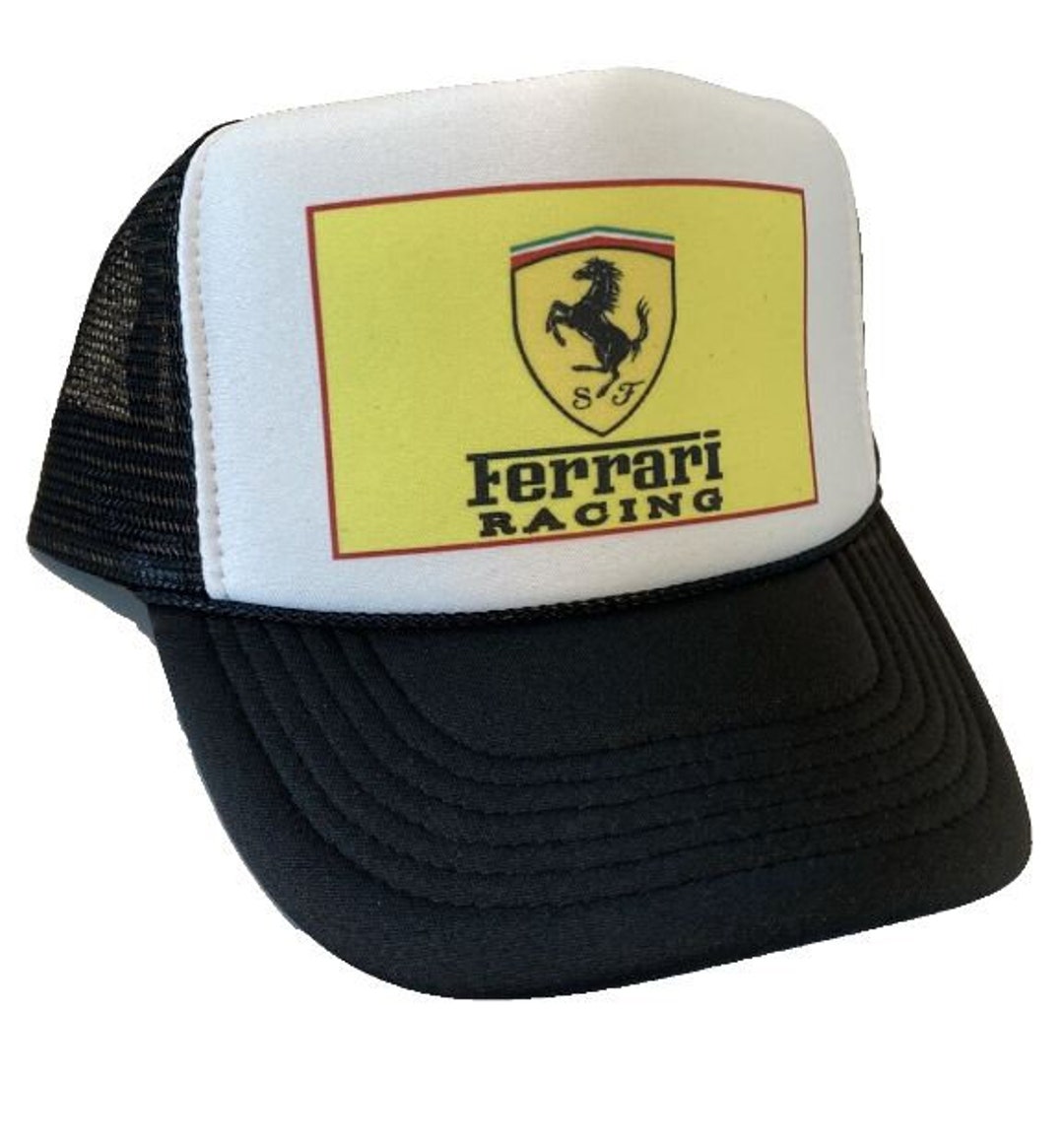 Ferrari Racing Formula 1 Snapback Trucker Hat - Etsy