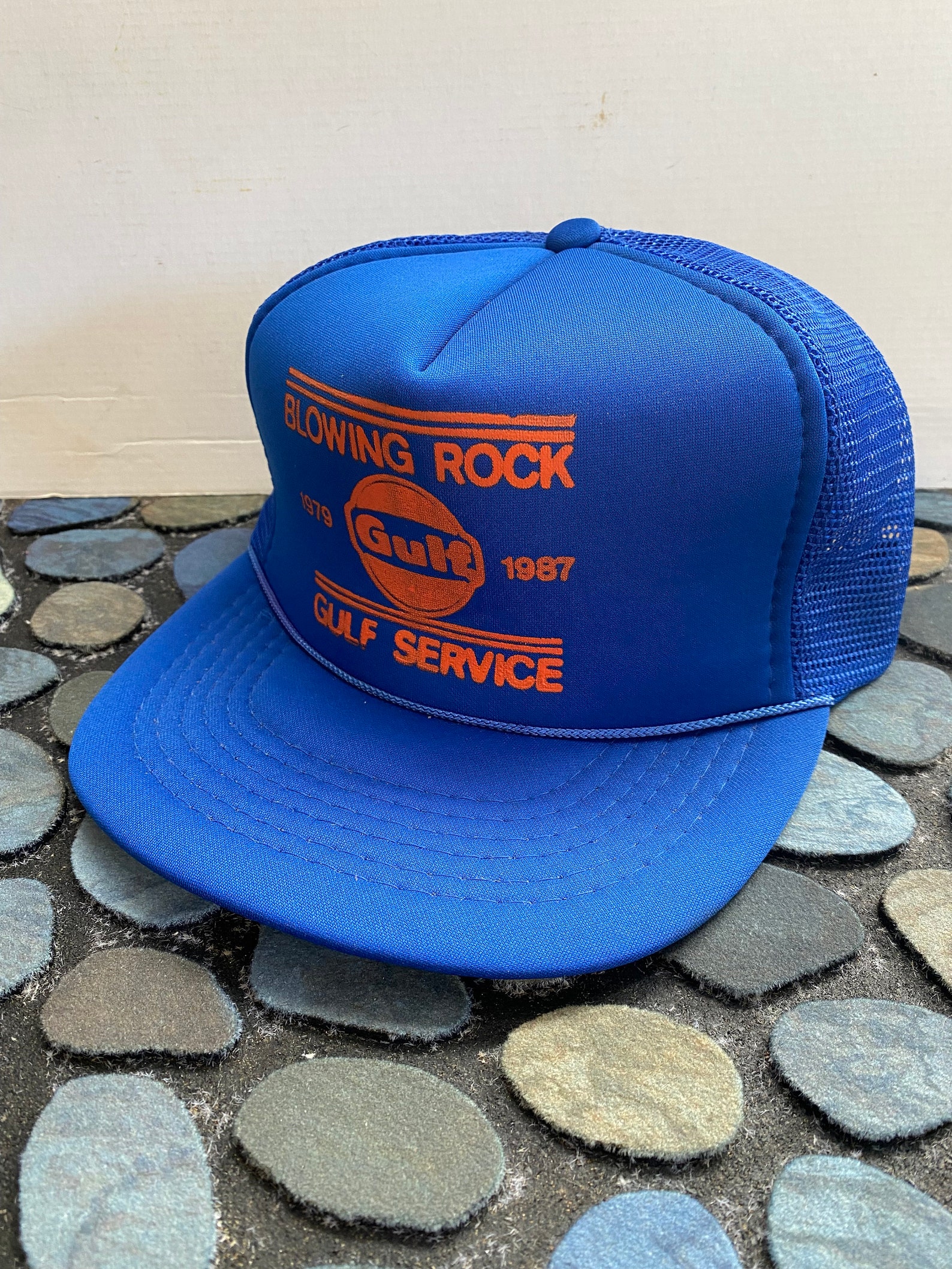 Royal Blue Blowing Rock Vintage Golf Course Hat - Etsy